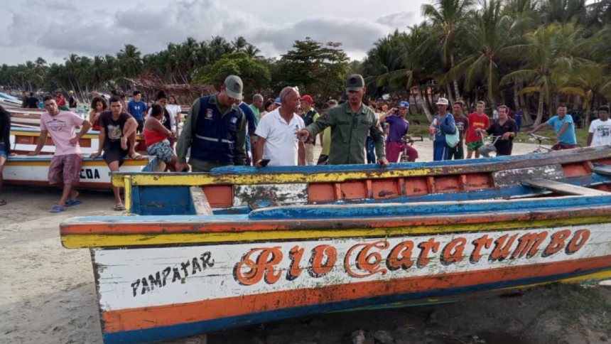 Localizan peñero que naufragó en Nueva Esparta