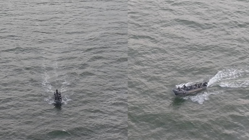 Un Carro Rompió Barandas Y Cayó Del Puente Sobre El Lago De Maracaibo