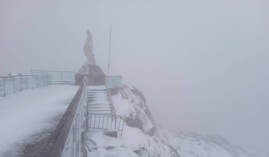 Las espectaculares imágenes de la nevada este fin de semana en la ...