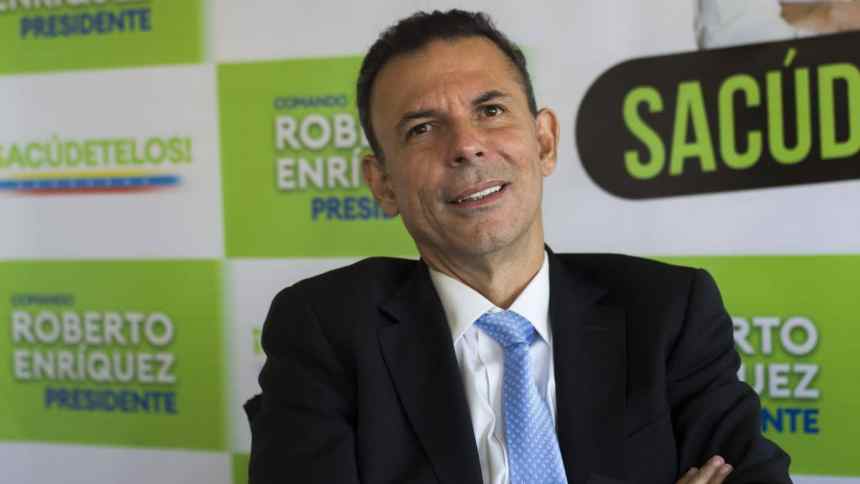 Roberto Enríquez espera que las primarias no sean "un show" y explica ...