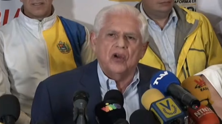 MUD puso inscribió como candidato a Edmundo González Urrutia