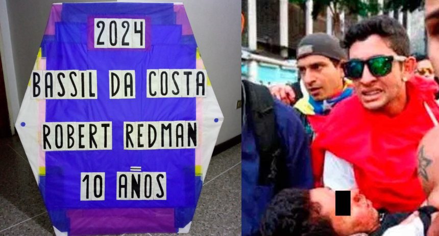 Recuerdan a los jóvenes asesinados en protestas 2014 Bassil Da Costa y ...