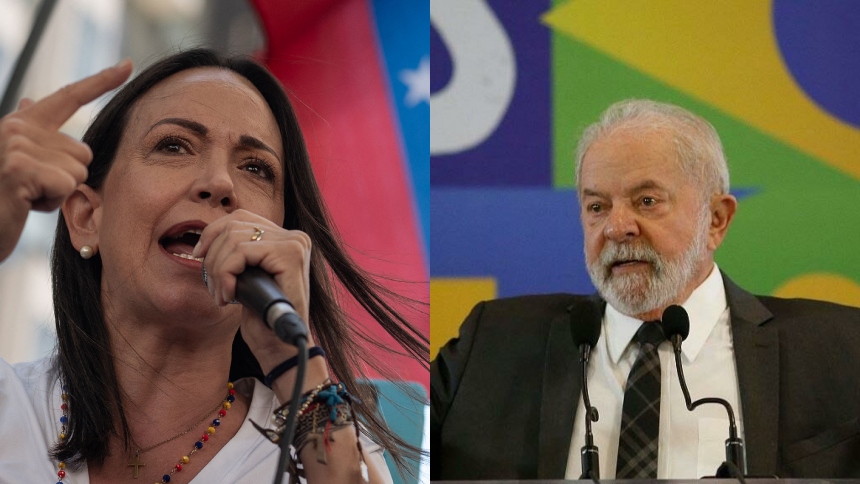 La indirecta de Lula da Silva ¿a María Corina? le insinuó deje llorar