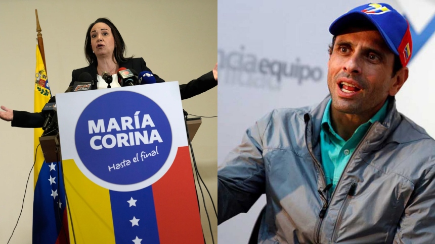 Capriles cree momento «opción» inhabilitación María Corina