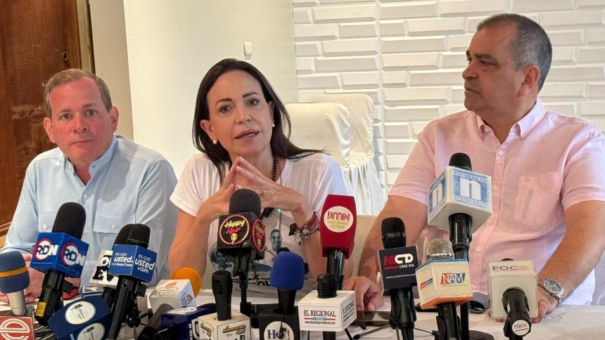 "Voy a estar donde mejor sirva al país": María Corina Machado habló de ...