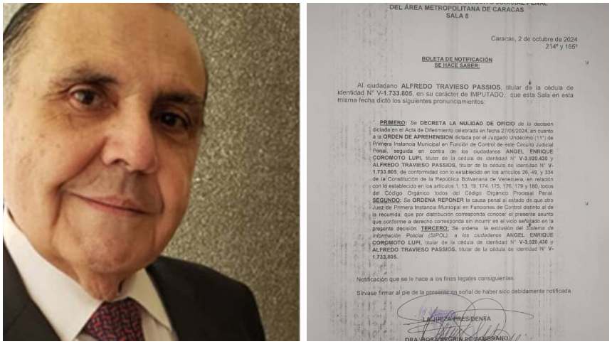 Anulan orden de aprehensión contra Alfredo Travieso Passios: No actuará ...