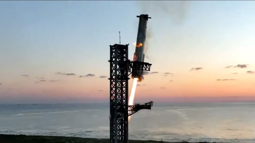 EN VIDEO: SpaceX logró recuperar por primera vez el propulsor de su ...