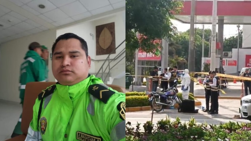 Policía resultó herido al evitar un robo y lo que hicieron sus ...